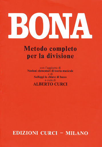 BONA - Metodo Completo Per la Divisione – CECCHERINIMUSIC