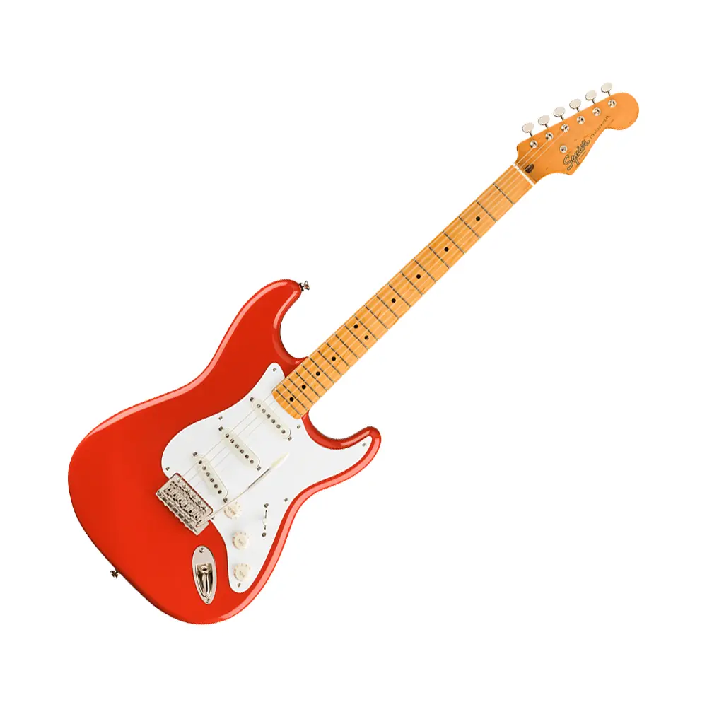 SQUIER Classic Vibe 50s Stratocaster MN Fiesta Red – CECCHERINIMUSIC