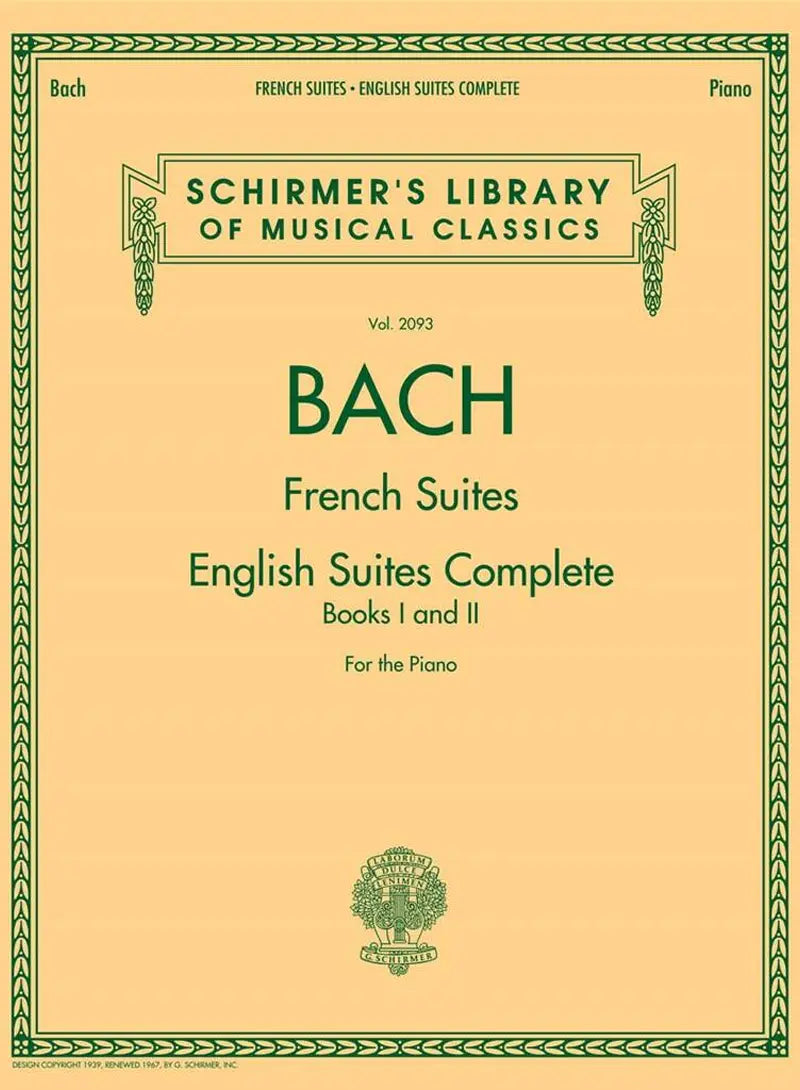 BACH - French Suites / English Suites Complete – CECCHERINIMUSIC