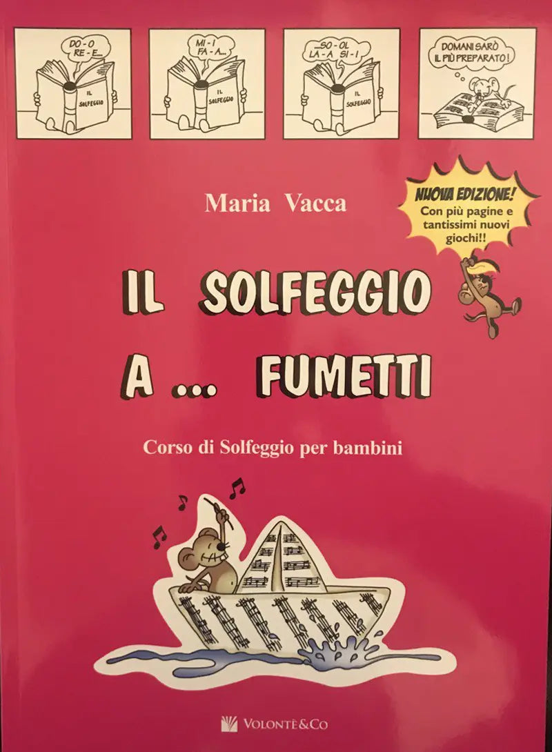 VACCA - Il Solfeggio A... Fumetti 1 – CECCHERINIMUSIC