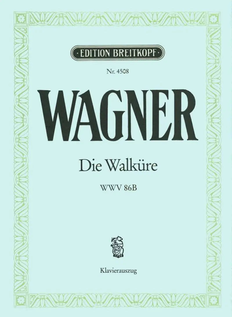 WAGNER - Die Walkure - The Valkyrie – CECCHERINIMUSIC