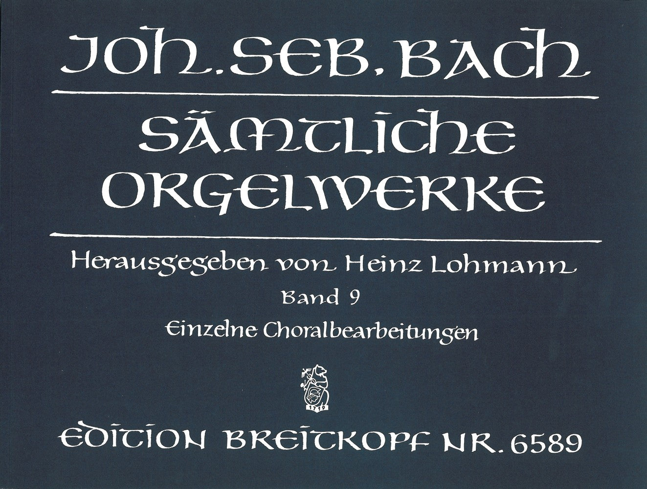 BACH - Complete Organ Works – Lohmann Edition – CECCHERINIMUSIC