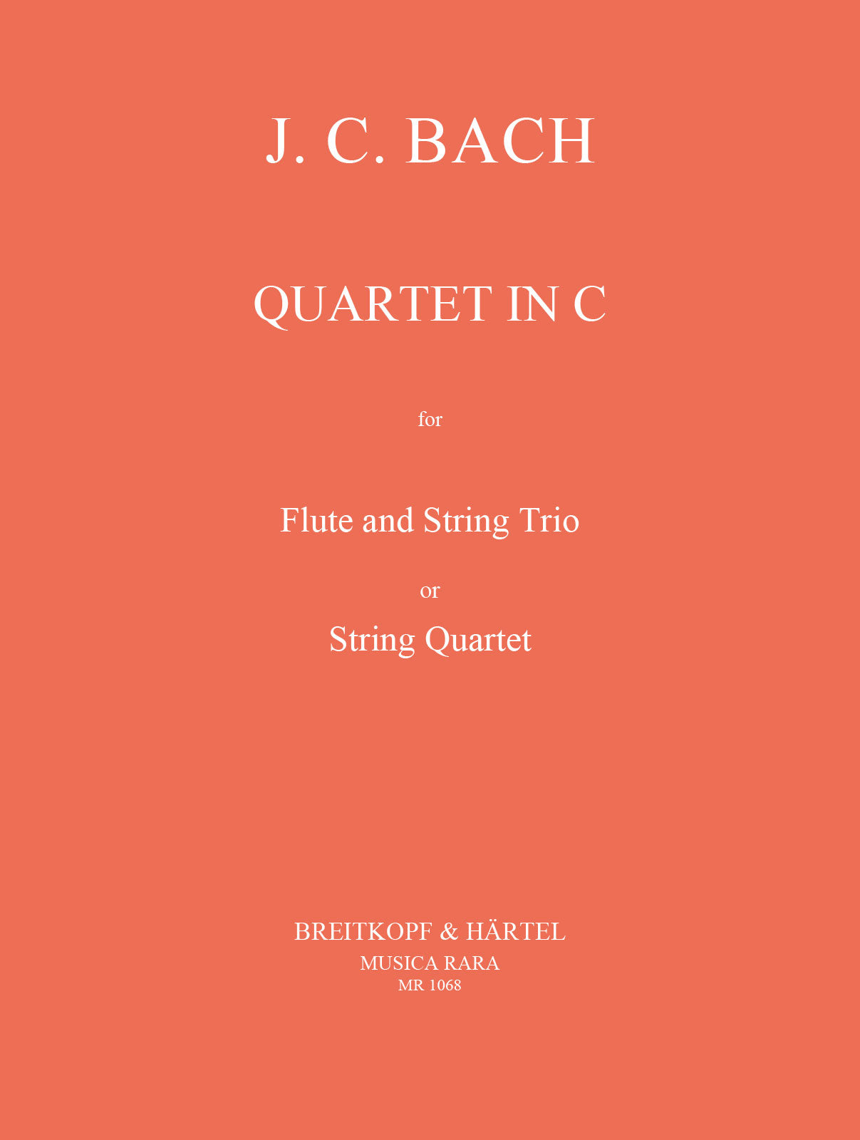 BACH - Quartet in C – CECCHERINIMUSIC