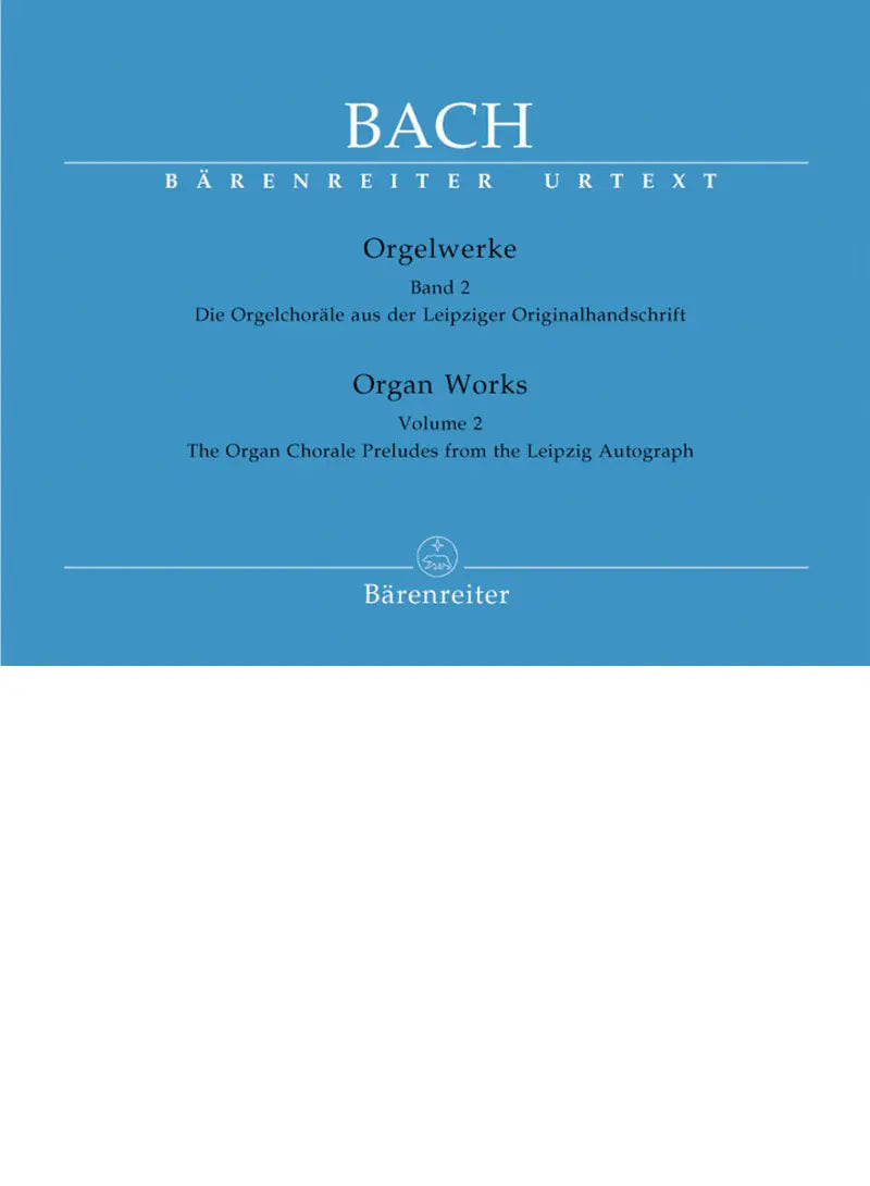 BACH - Organ Works Volume 2 – CECCHERINIMUSIC