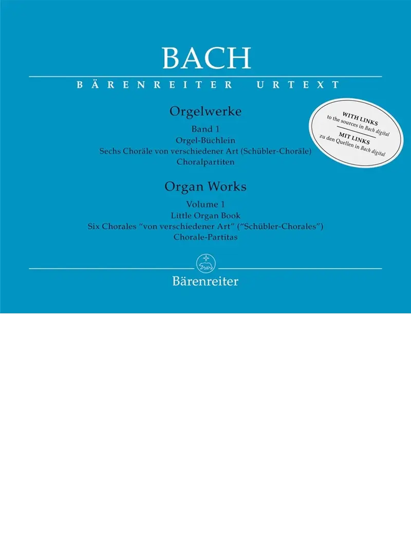 BACH - Organ Works Volume 1 – CECCHERINIMUSIC