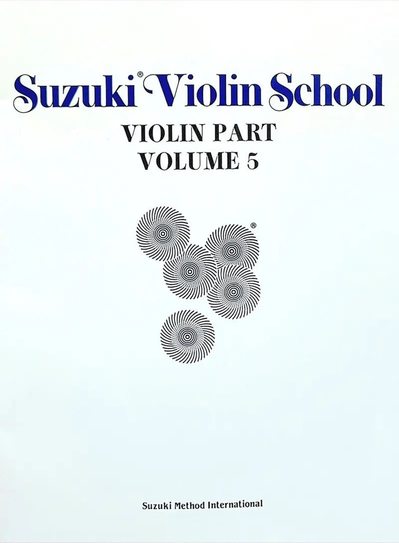 SUZUKI - Violin School 5 – CECCHERINIMUSIC