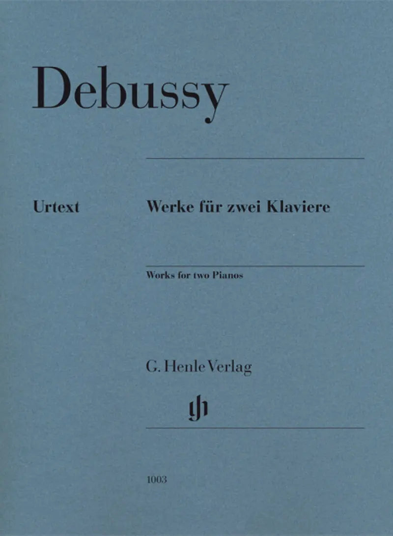 DEBUSSY - Works For Two Pianos – CECCHERINIMUSIC