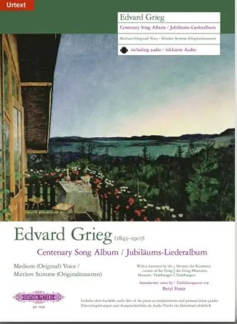 GRIEG - Centenary Song Album – CECCHERINIMUSIC