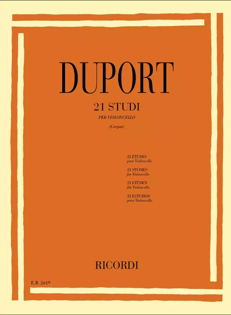 DUPORT - 21 Studi – CECCHERINIMUSIC