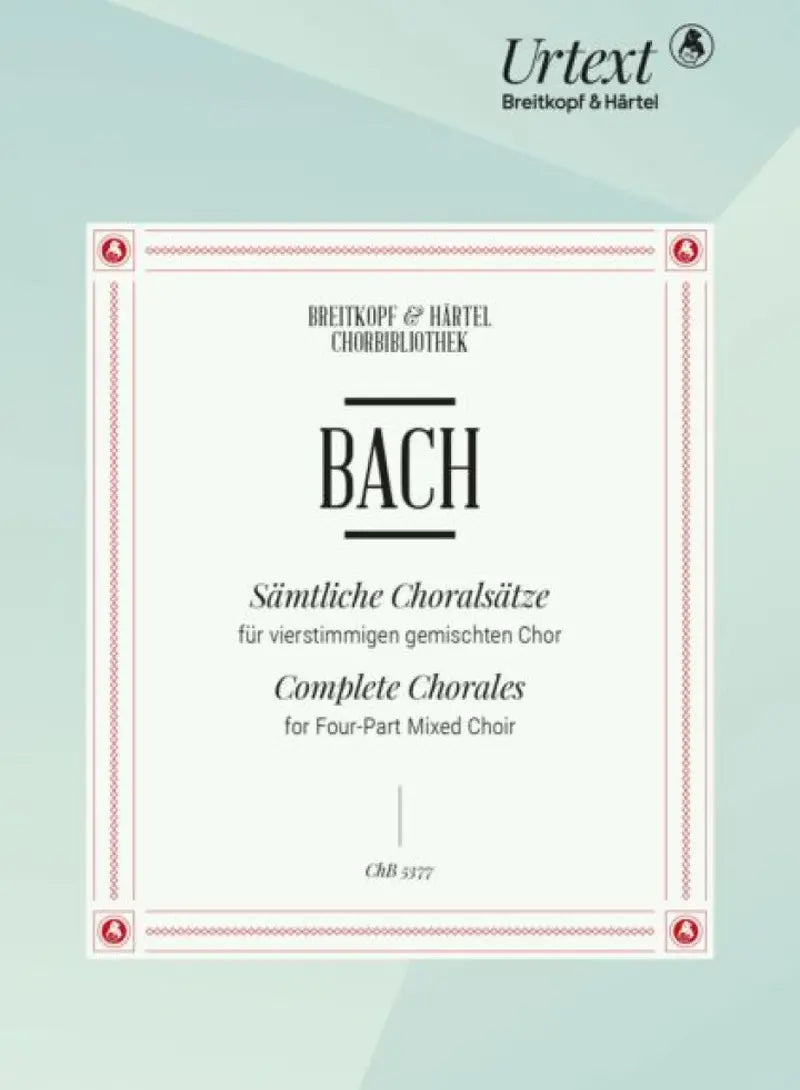 BACH - Sämtliche Choralsätze – CECCHERINIMUSIC