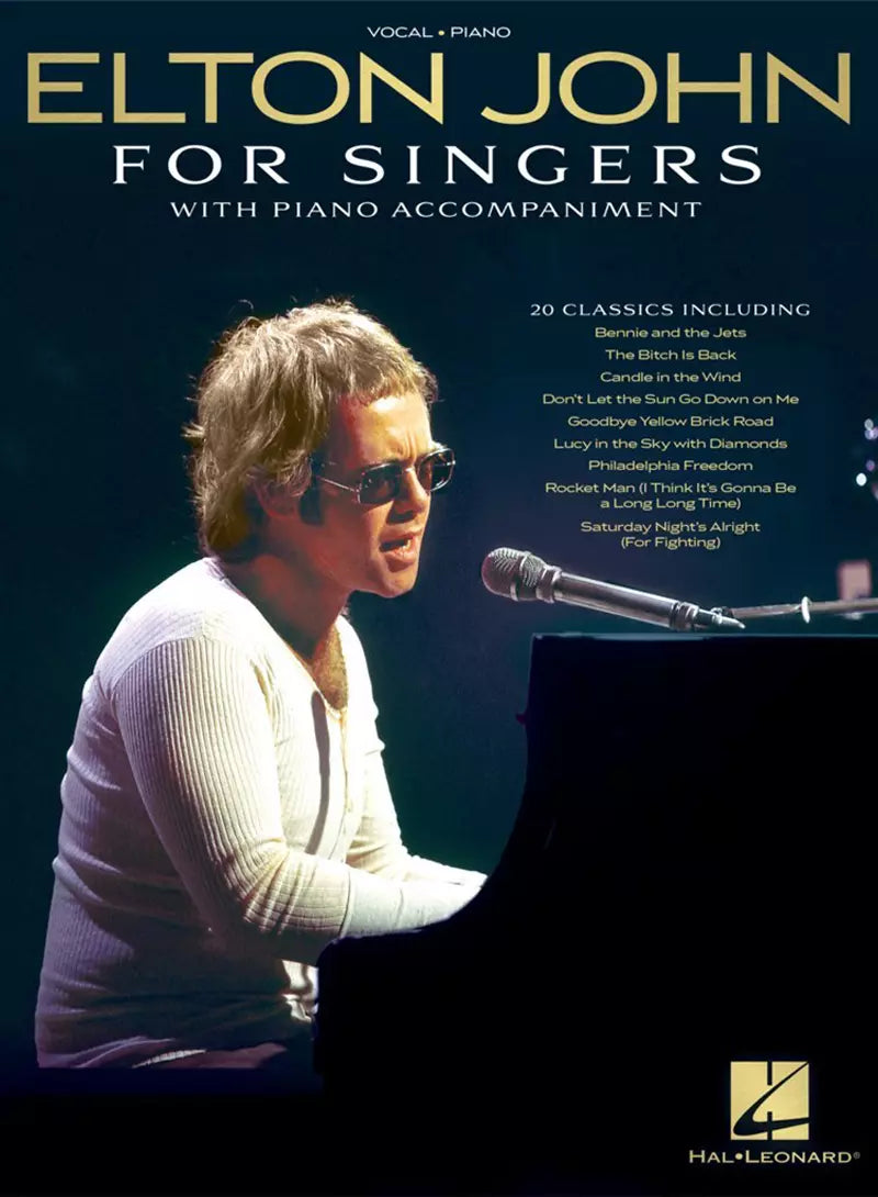 ELTON JOHN - FOR SINGERS WITH PIANO ACCOMPANIMENT – CECCHERINIMUSIC