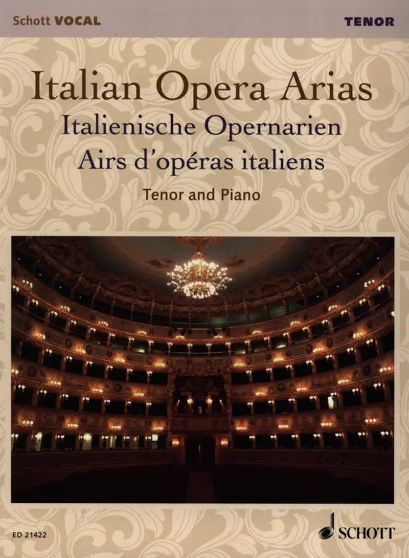 Italian Opera Arias - Tenore – CECCHERINIMUSIC