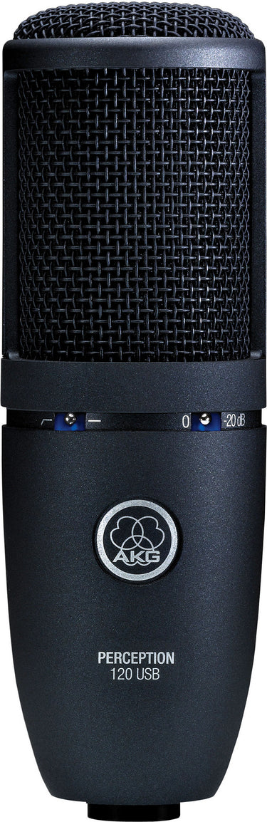 AKG PERCEPTION 120 USB MICROFONO A CONDENSATORE – CECCHERINIMUSIC